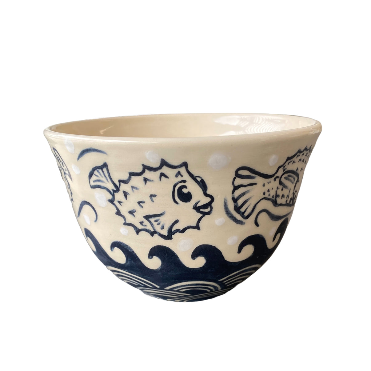 JANE JEHNE | 'Stoned Puffer Fish Series - Miso Bowl (3)' | Glazed Cera ...