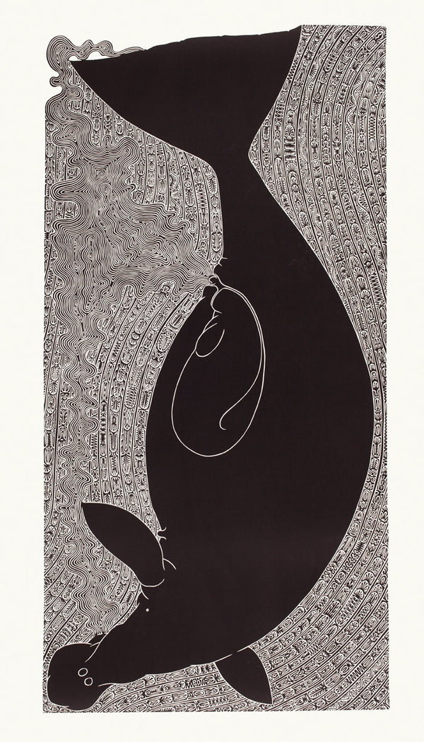 ALICK TIPOTI | 'Kazilayg' | Linocut print – NorthSite Store