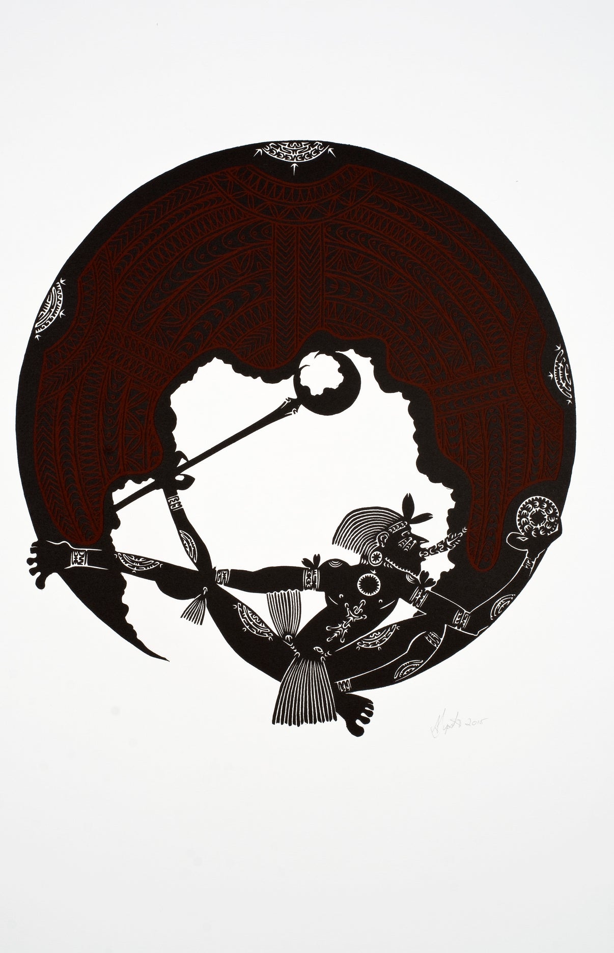 ALICK TIPOTI | 'Kisey Girer' Lino / Screen Print – NorthSite Store